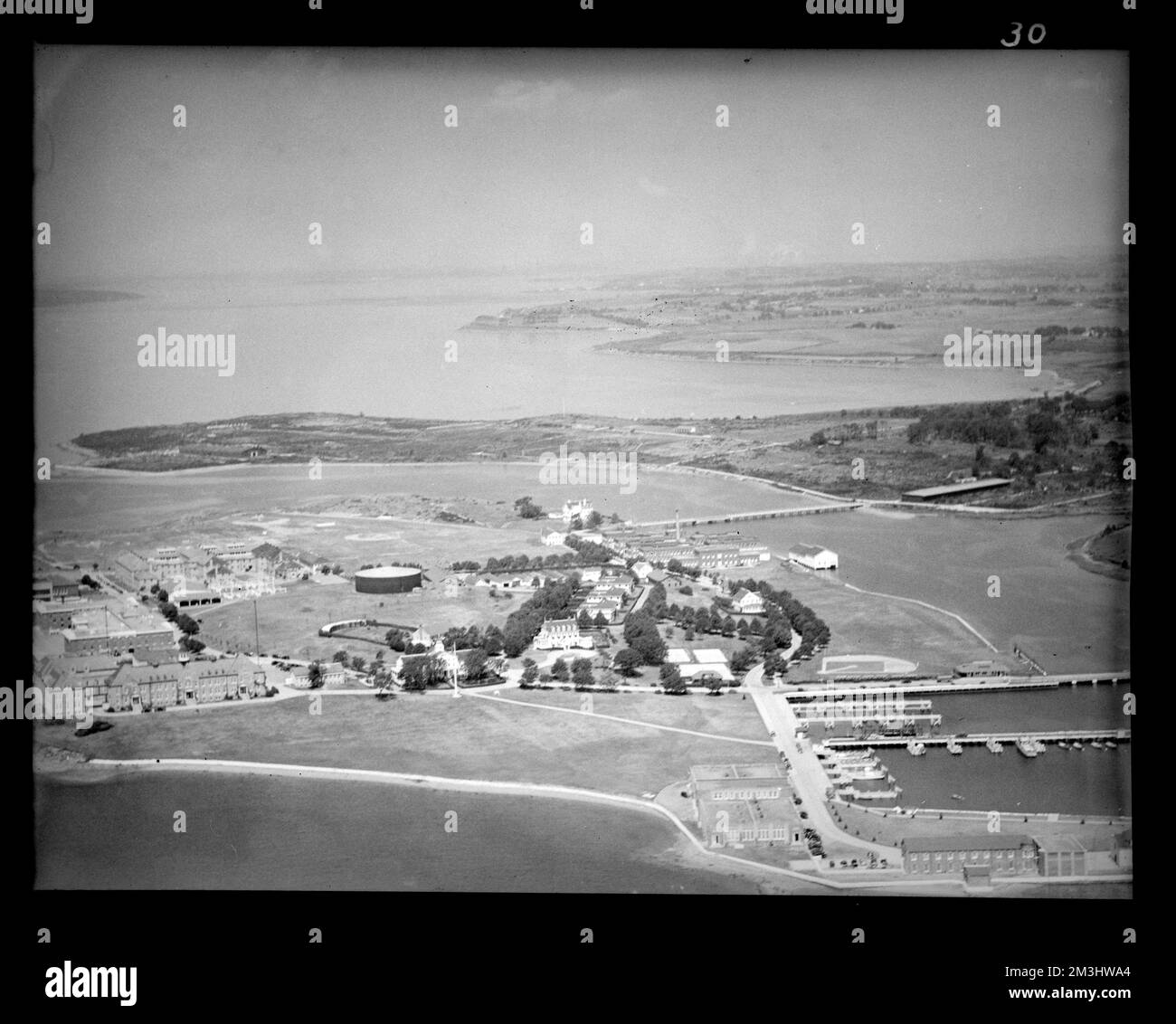 Naval Training Station and Coddington Point , Capes Coasts, Military ...