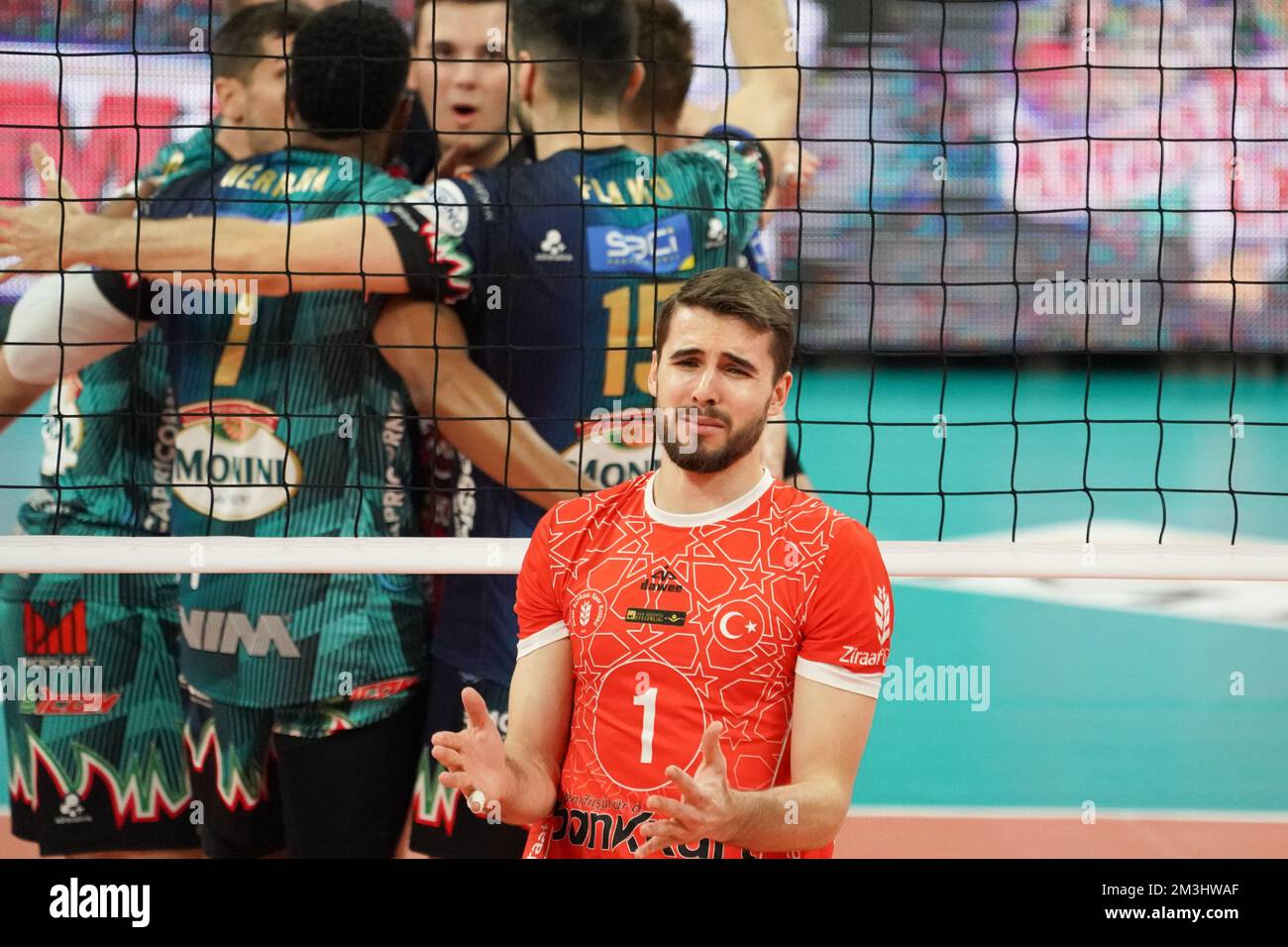 Perugia, Italy. 15th Dec, 2022. atanasov martin (n1 ziraat bank ankara ...