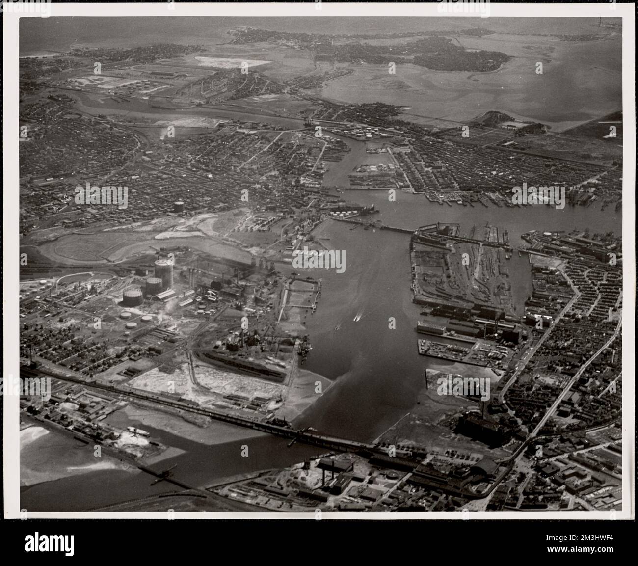 Navy Hospital Chelsea from West - 5,000 Feet , Naval hospitals, United ...