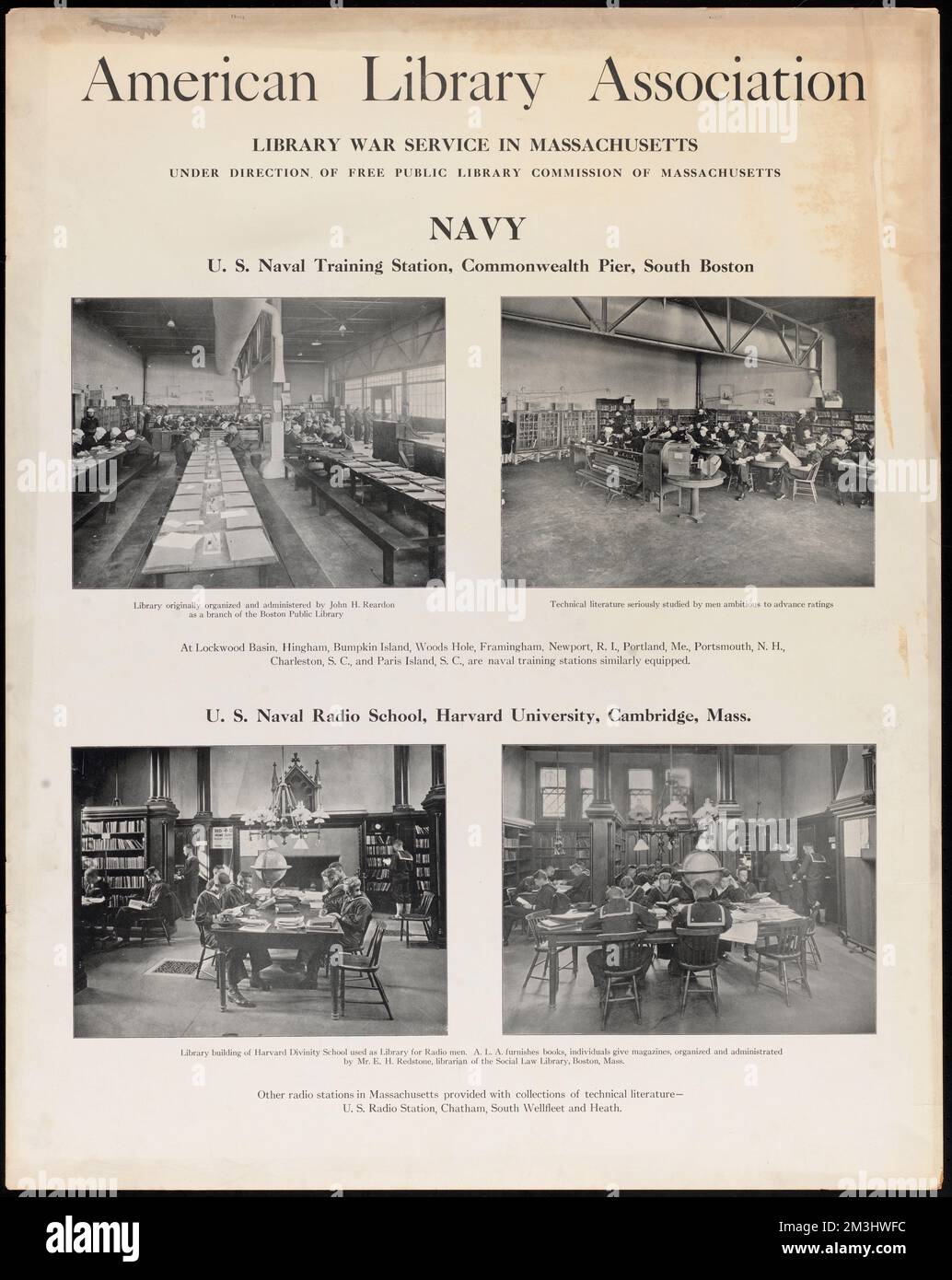 Navy, U.S. Naval Training Station, Commonwealth Pier, South Boston, U.S ...