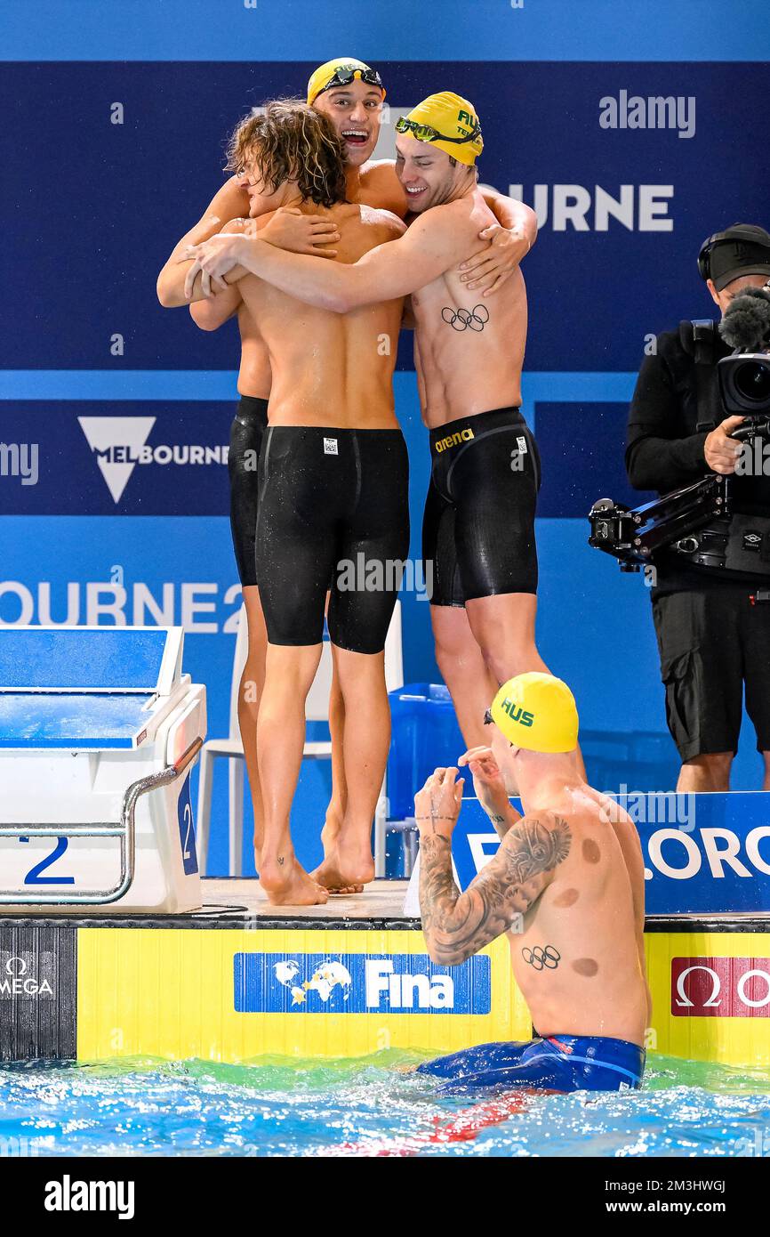 Melbourne, Australia. 15th Dec, 2022. Isaac Cooper, Matthew Temple ...