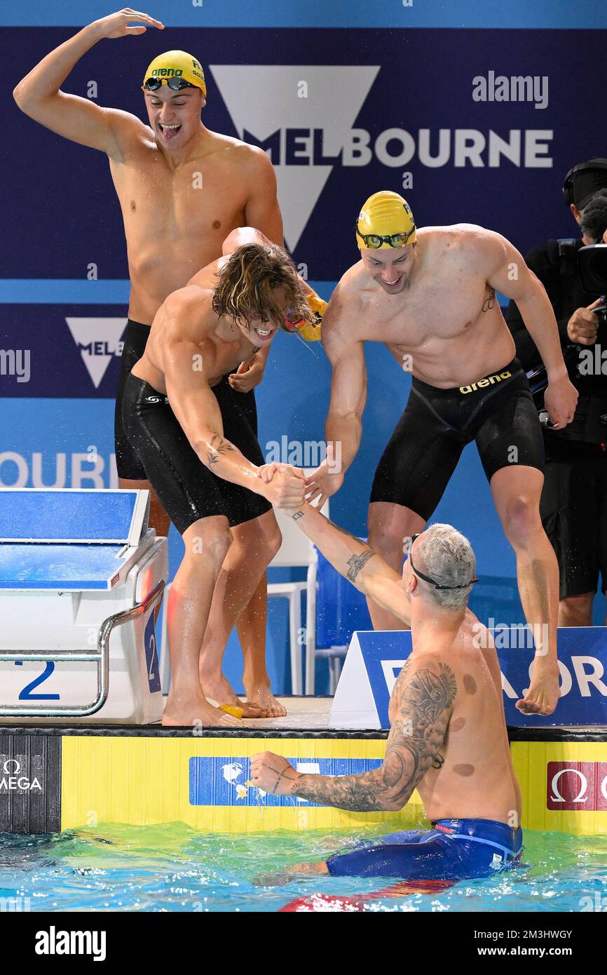 Melbourne, Australia. 15th Dec, 2022. Isaac Cooper, Matthew Temple ...