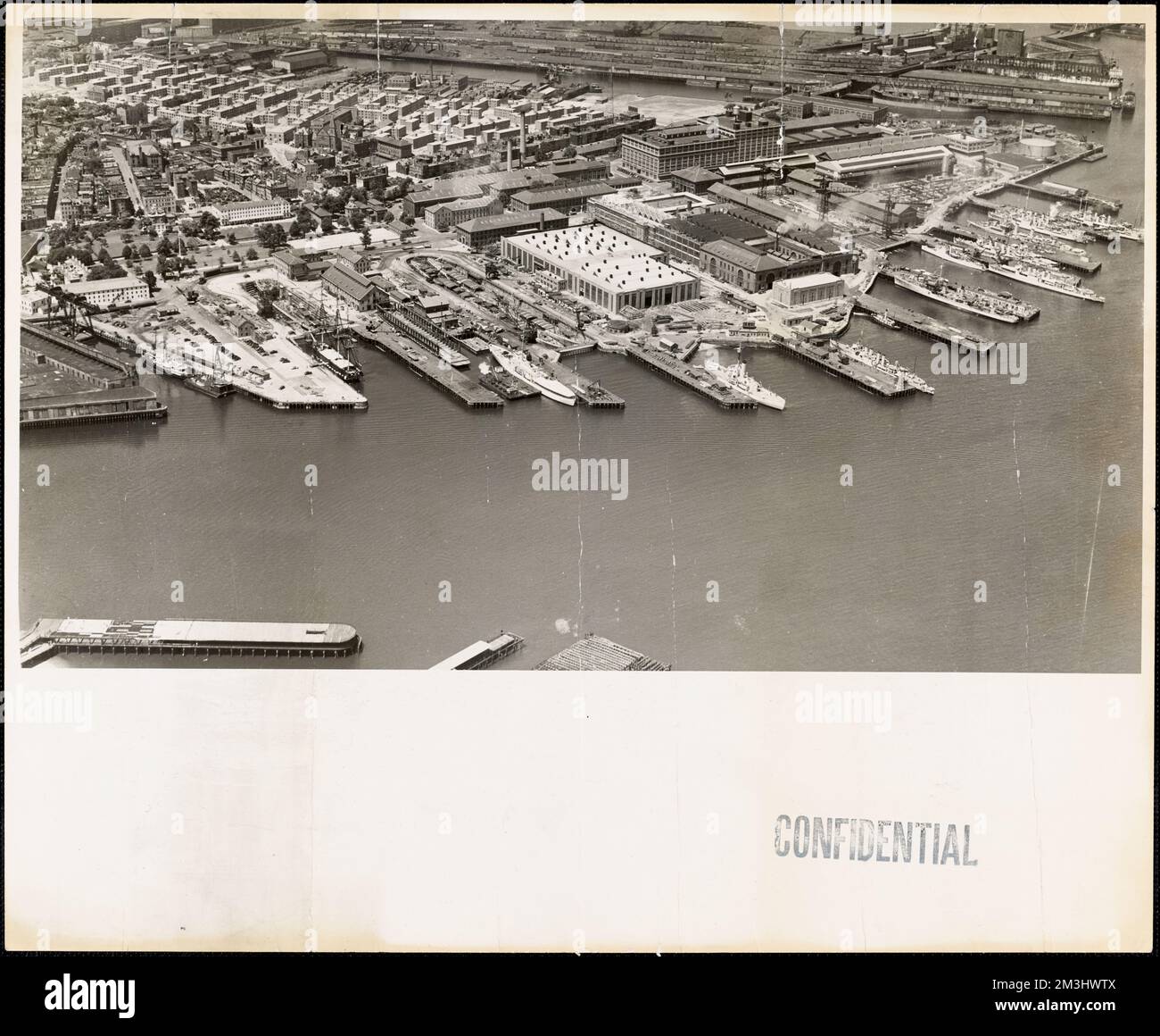 Navy Yard, Boston, MA June 1940 , Naval yards & naval stations ...