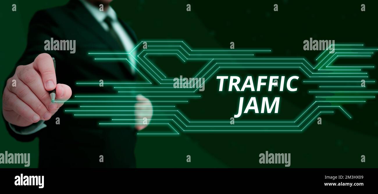 Conceptual display Traffic Jam. Business idea a large number of ... Conceptual display Traffic Jam. Business idea a large number of ...