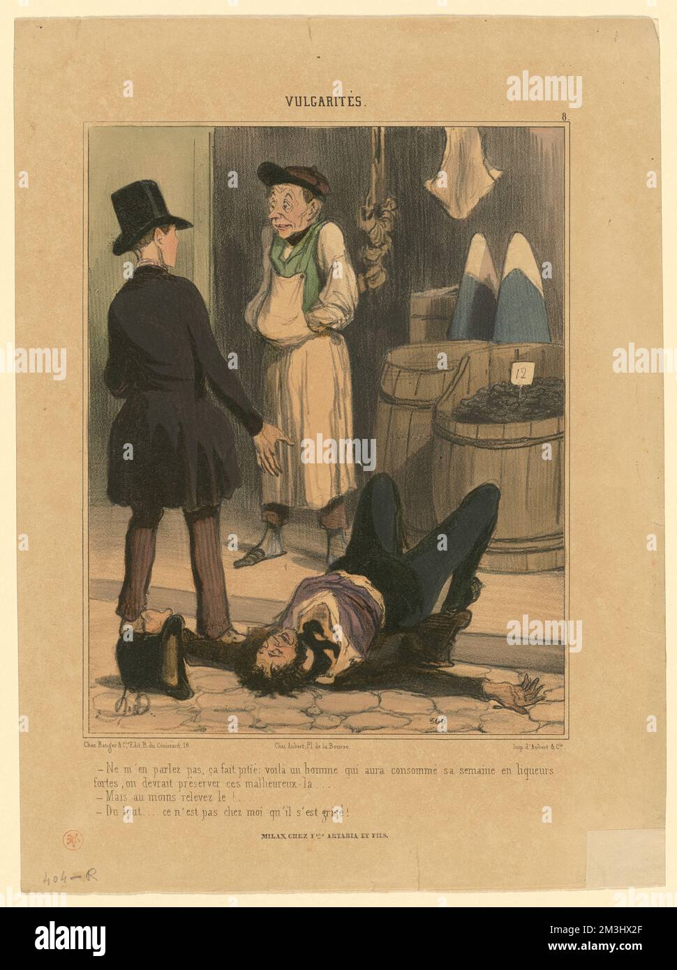 Ne m'en parlez pas, ça fait pitié.... Honoré Daumier (1808-1879 ...