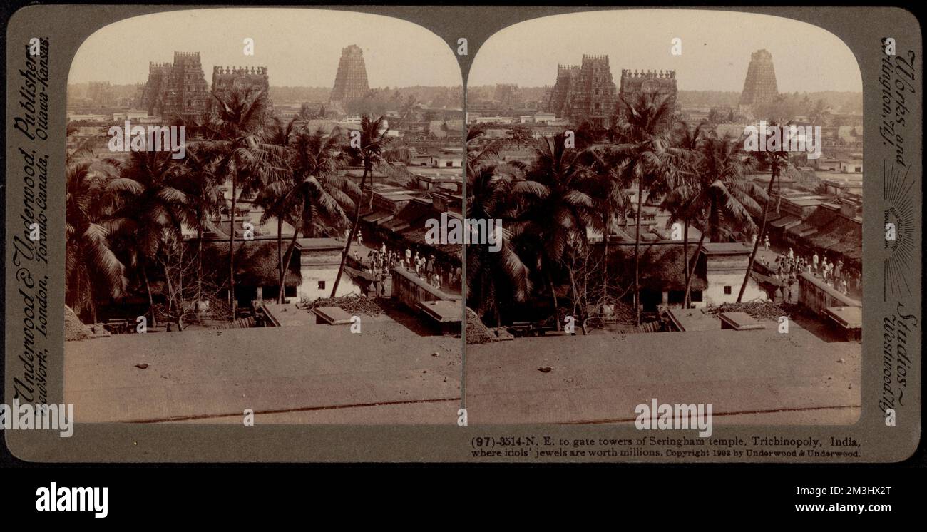 Temple trichinopoly india hi-res stock photography and images - Alamy