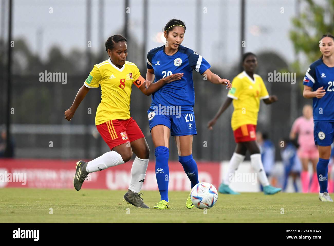 Sydney, Australia. 15th Dec, 2022. Raylene Bauelua (L) of Papua New ...