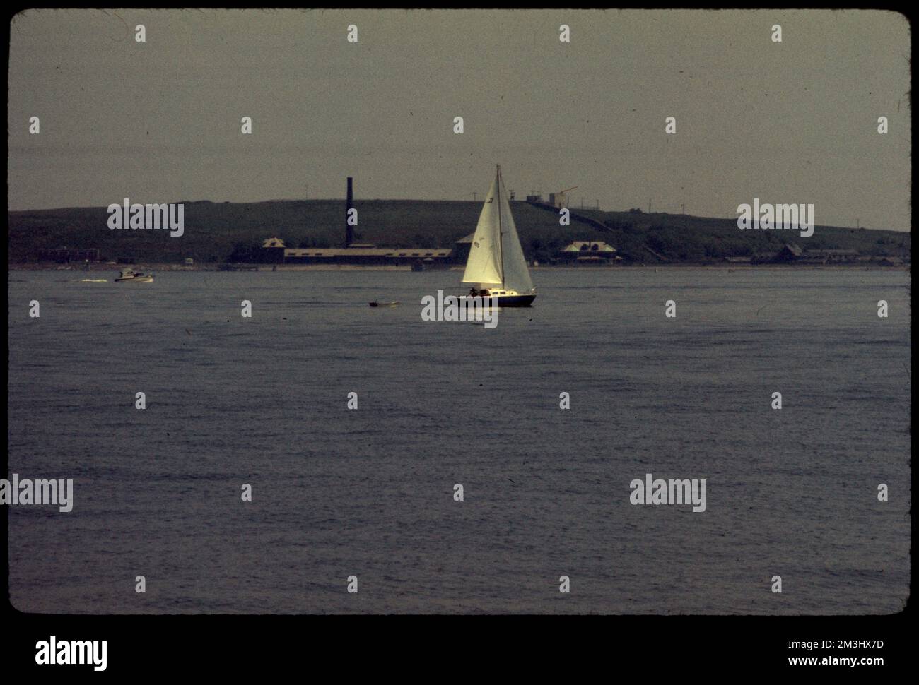 Near Deer Island , Sailboats, Islands. Photographs by Ernst Halberstadt ...