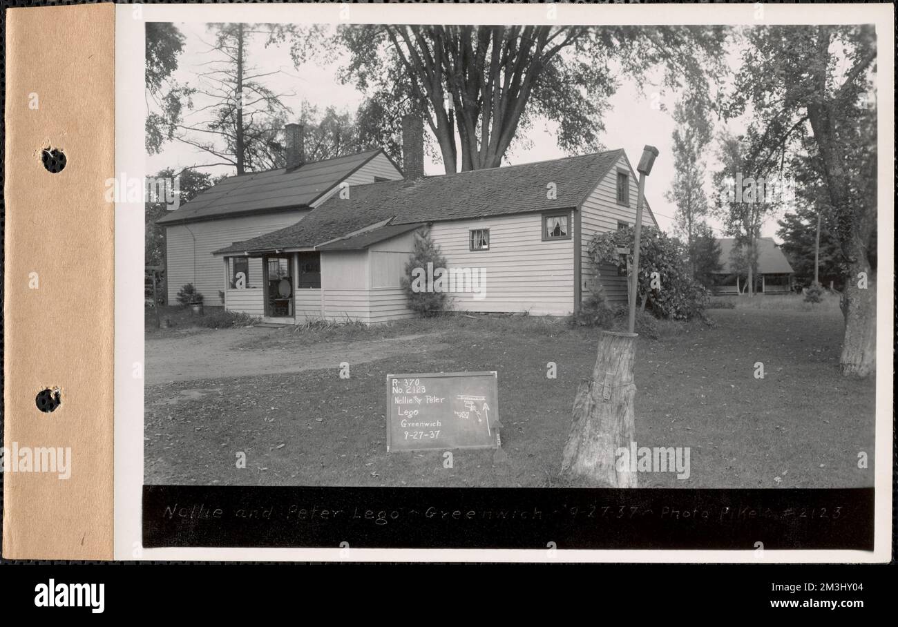 Nellie and Peter Lego, house, Greenwich, Mass., Sep. 27, 1937 : Parcel ...