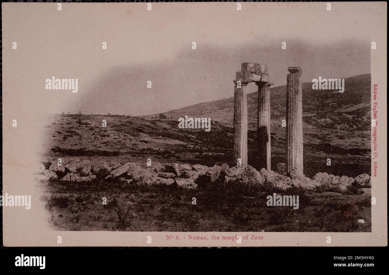 Nemea, the temple of Zeus , Greek temples, Archaeological sites, Temple ...