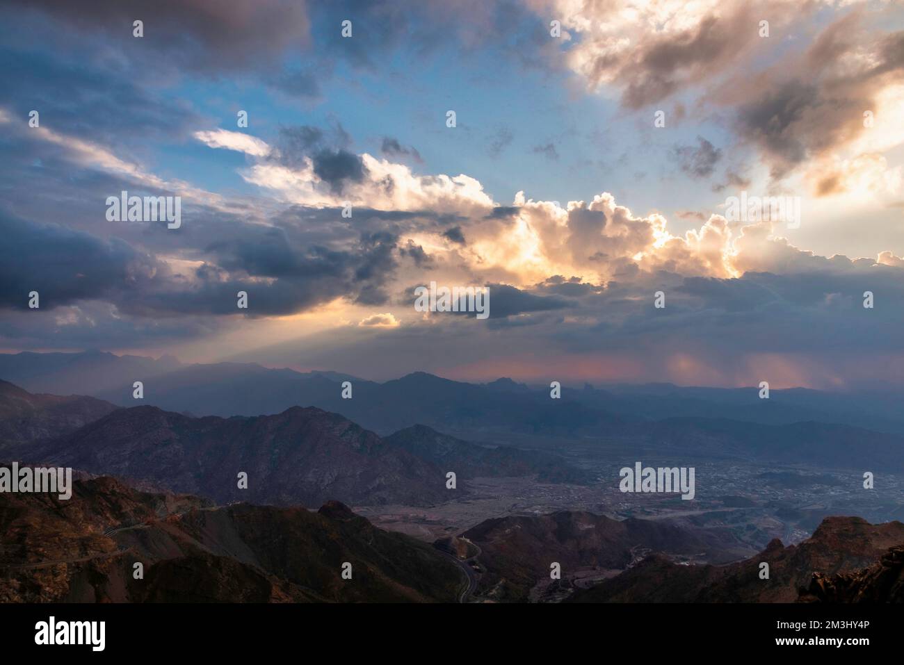 Beautiful landscape of Taif, Saudi Arabia Stock Photo - Alamy