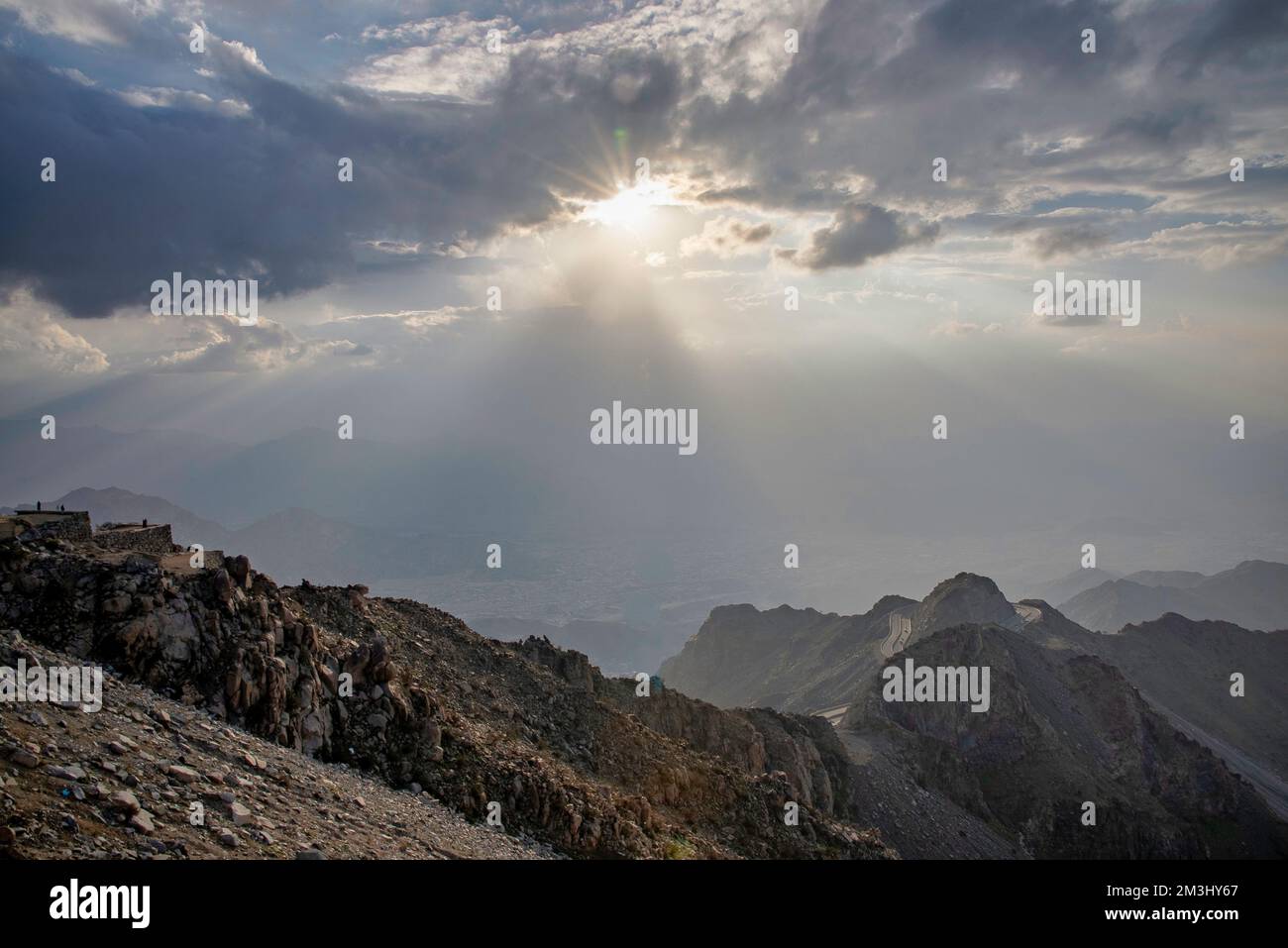 Beautiful landscape of Taif, Saudi Arabia Stock Photo - Alamy