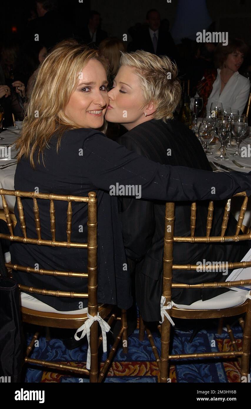 NEW YORK, NY- Feb 2003 : Melissa Etheridge & Tammy Lynn Michaels ...