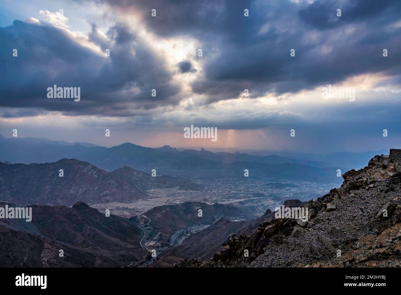 Beautiful landscape of Taif, Saudi Arabia Stock Photo - Alamy