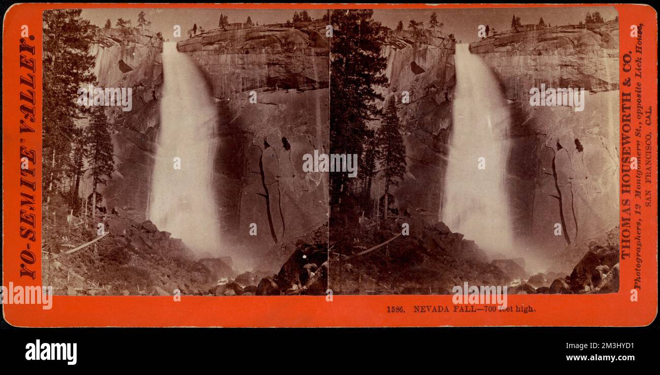 Nevada Fall -- 700 feet high , National parks & reserves, Waterfalls ...