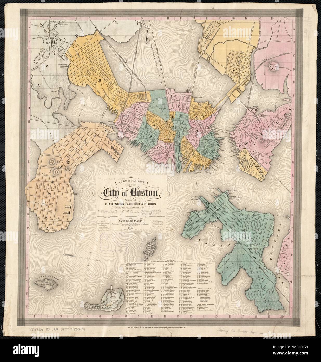 A new & complete map of the city of Boston, with part of Charlestown ...