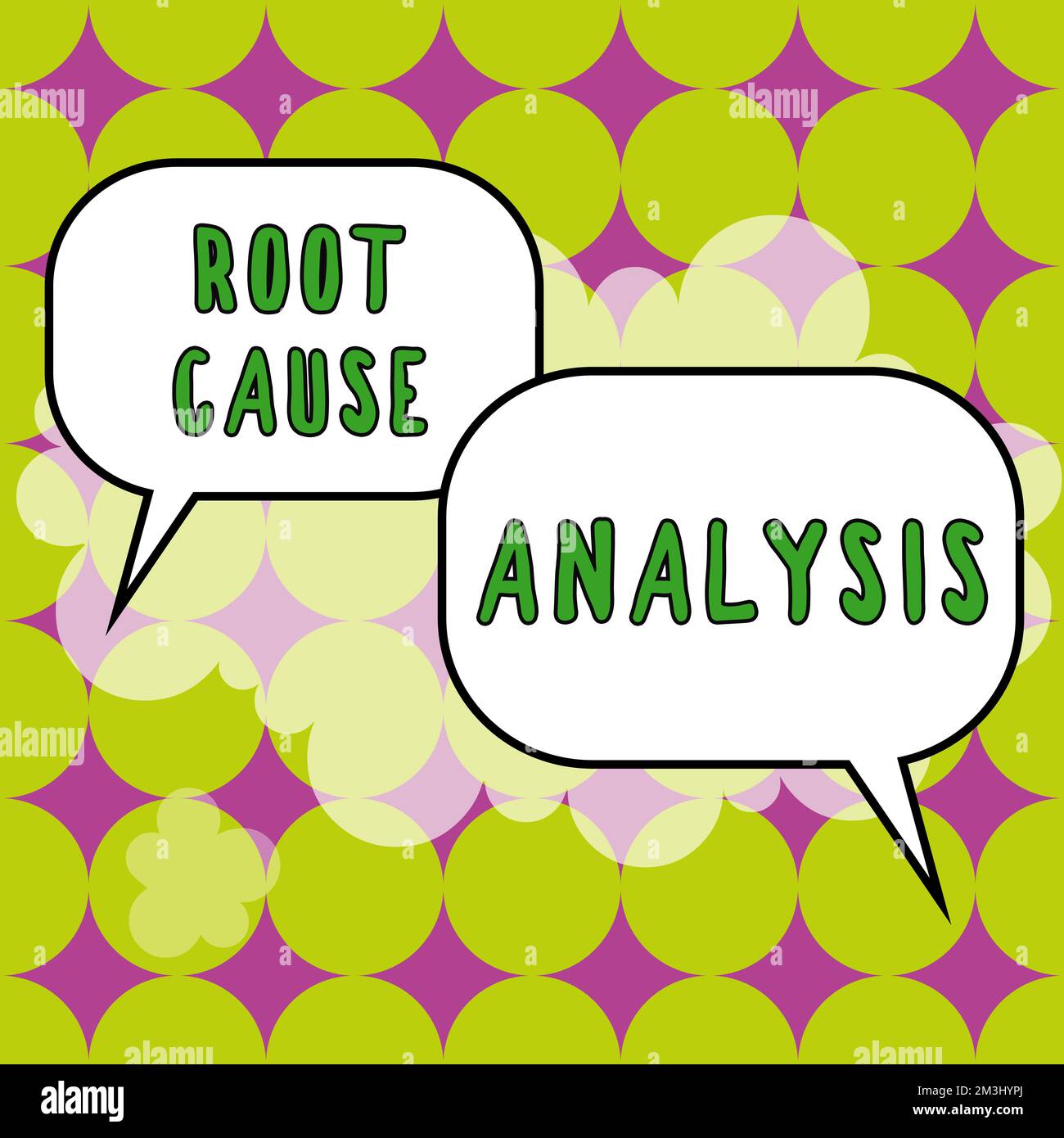 Conceptual caption Root Cause Analysis. Word Written on Method of Problem Solving Identify Fault ...