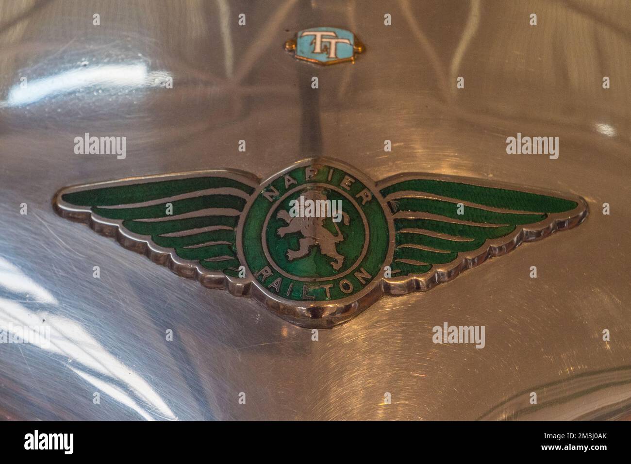 Logo Napier-Railton aero-engined racing car built in 1933, designed by ...