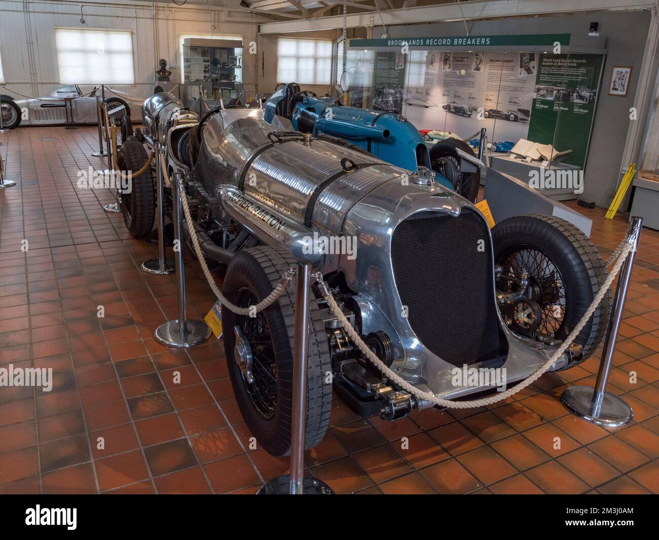 A Napier-Railton aero-engined racing car built in 1933, designed by ...