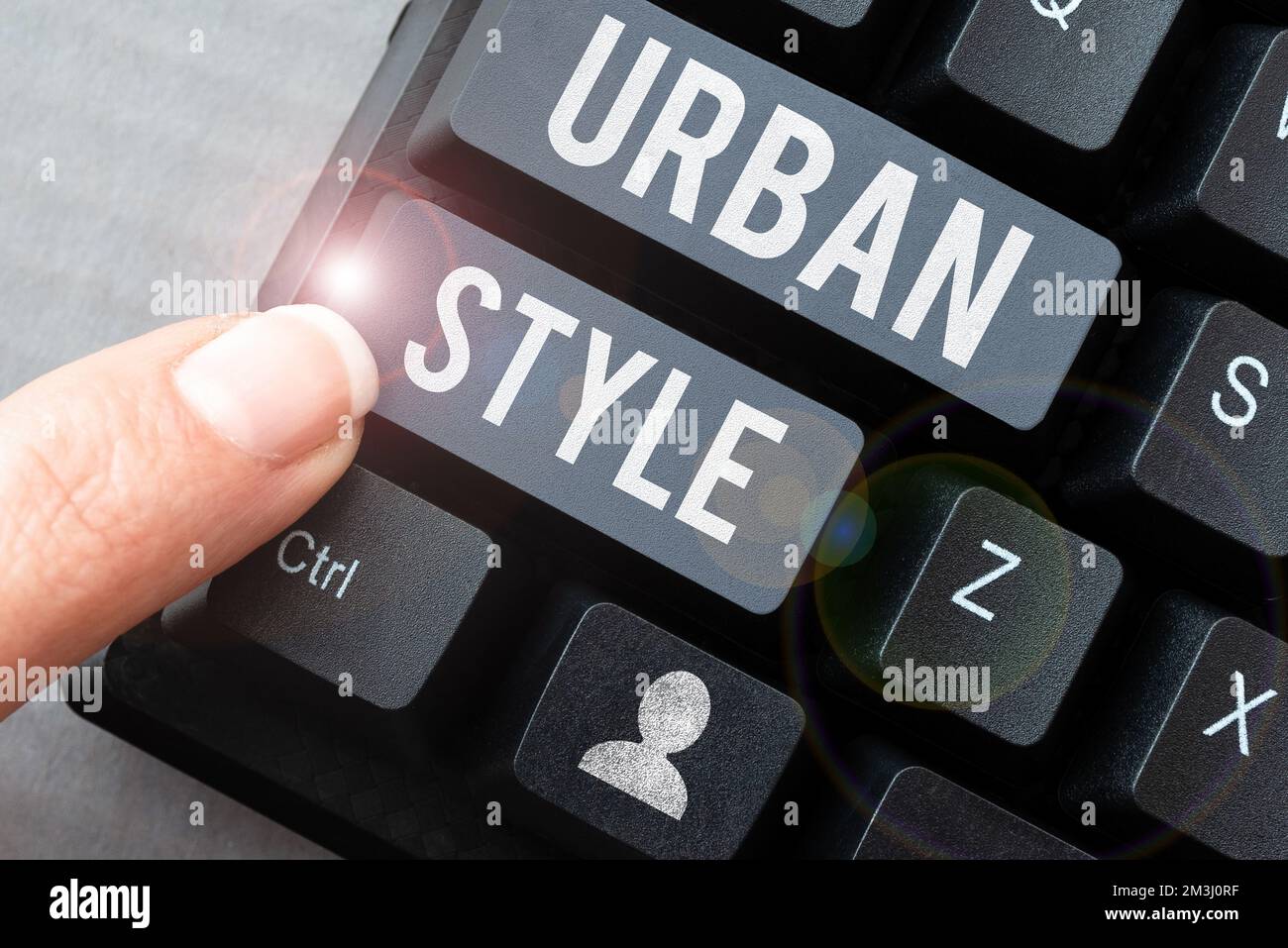 Handwriting text Urban Style. Word Written on fashion that have emerged ...