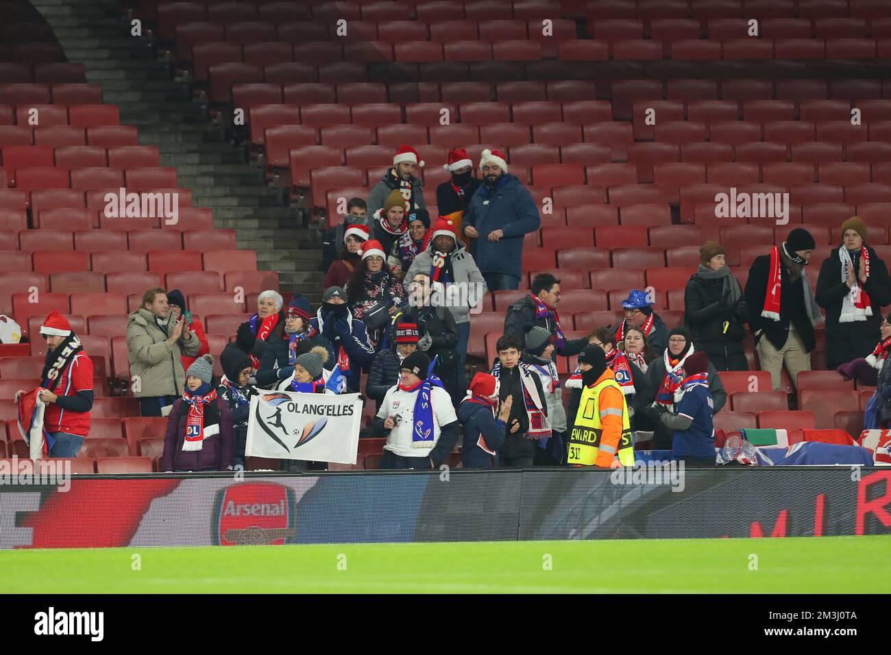 Emirates Stadium London Uk 15th Dec 2022 Womens Champions League
