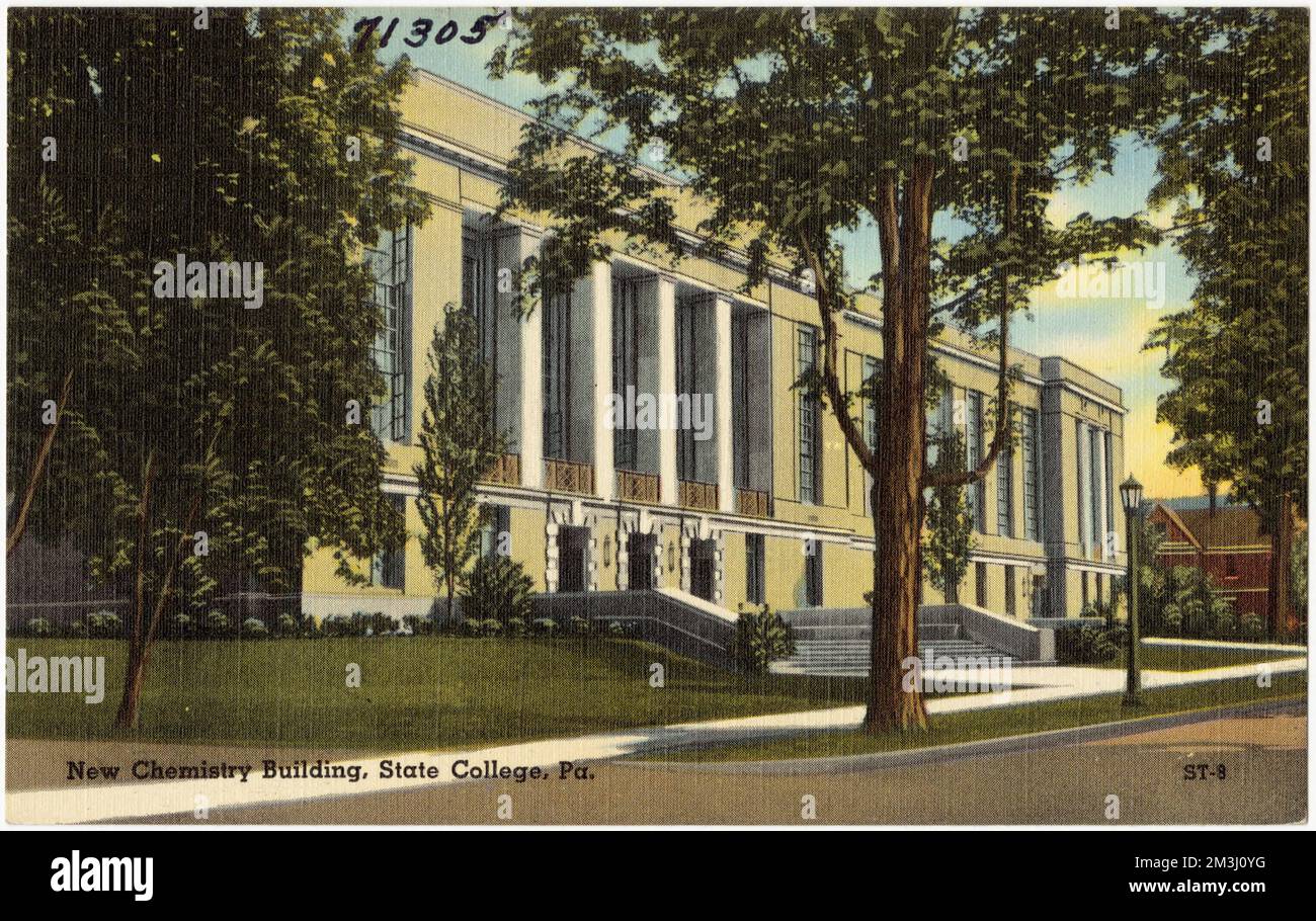 New chemistry building, State College, Pa. , Universities & colleges ...
