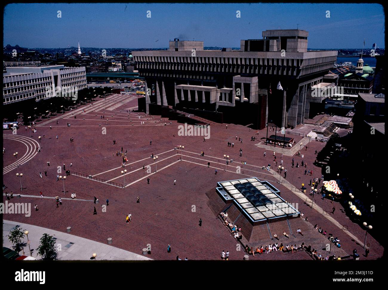 New City Hall area from Crescent Plaza , City & town halls, Cities ...