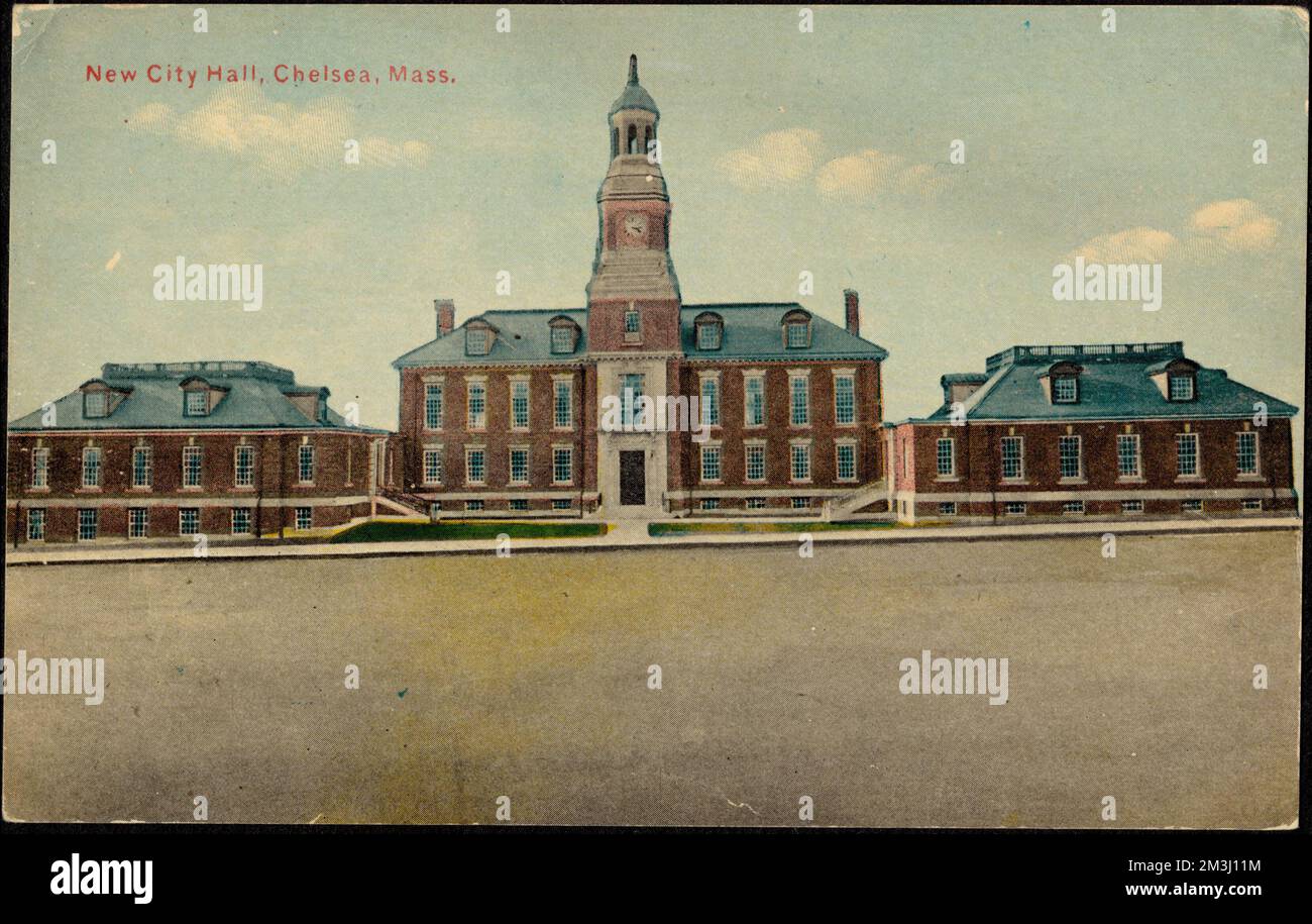 New city hall, Chelsea, Mass. , City & town halls. Chelsea Public ...