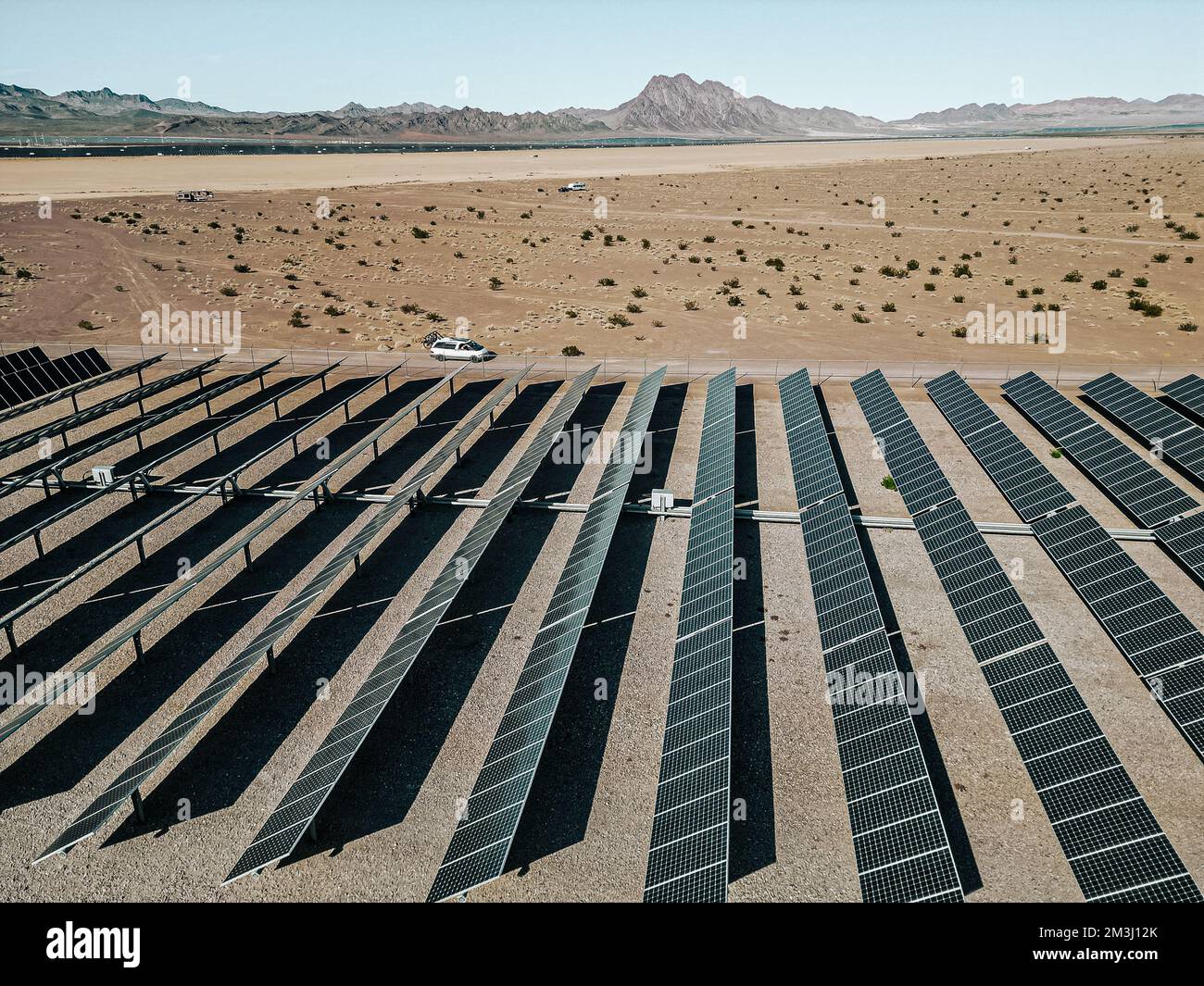 Off grid self contained campervan van life recreational vehicle parked ...