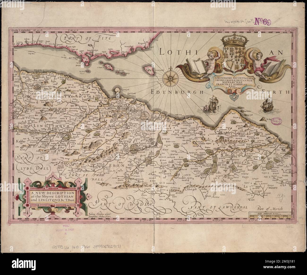 A new description of the shyres Lothian and Linlitquo , Lothian ...
