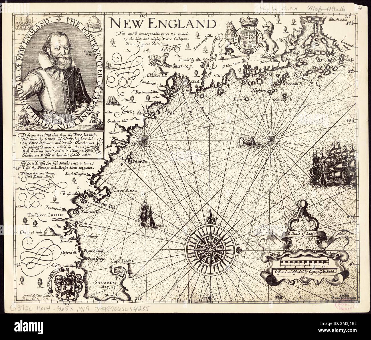 New England : the most remarqueable parts thus named by the high and ...