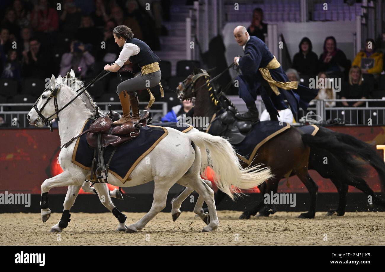 Royal Victoria Dock, United Kingdom. 15th Dec, 2022. London ...