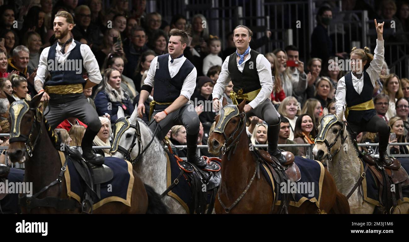 Royal Victoria Dock, United Kingdom. 15th Dec, 2022. London ...