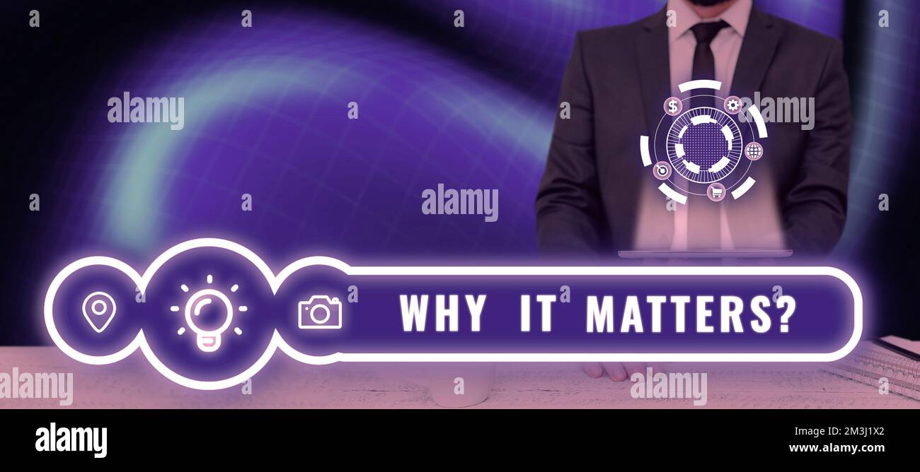 Handwriting text Why It Matters. Word for Important Reasons to do ...