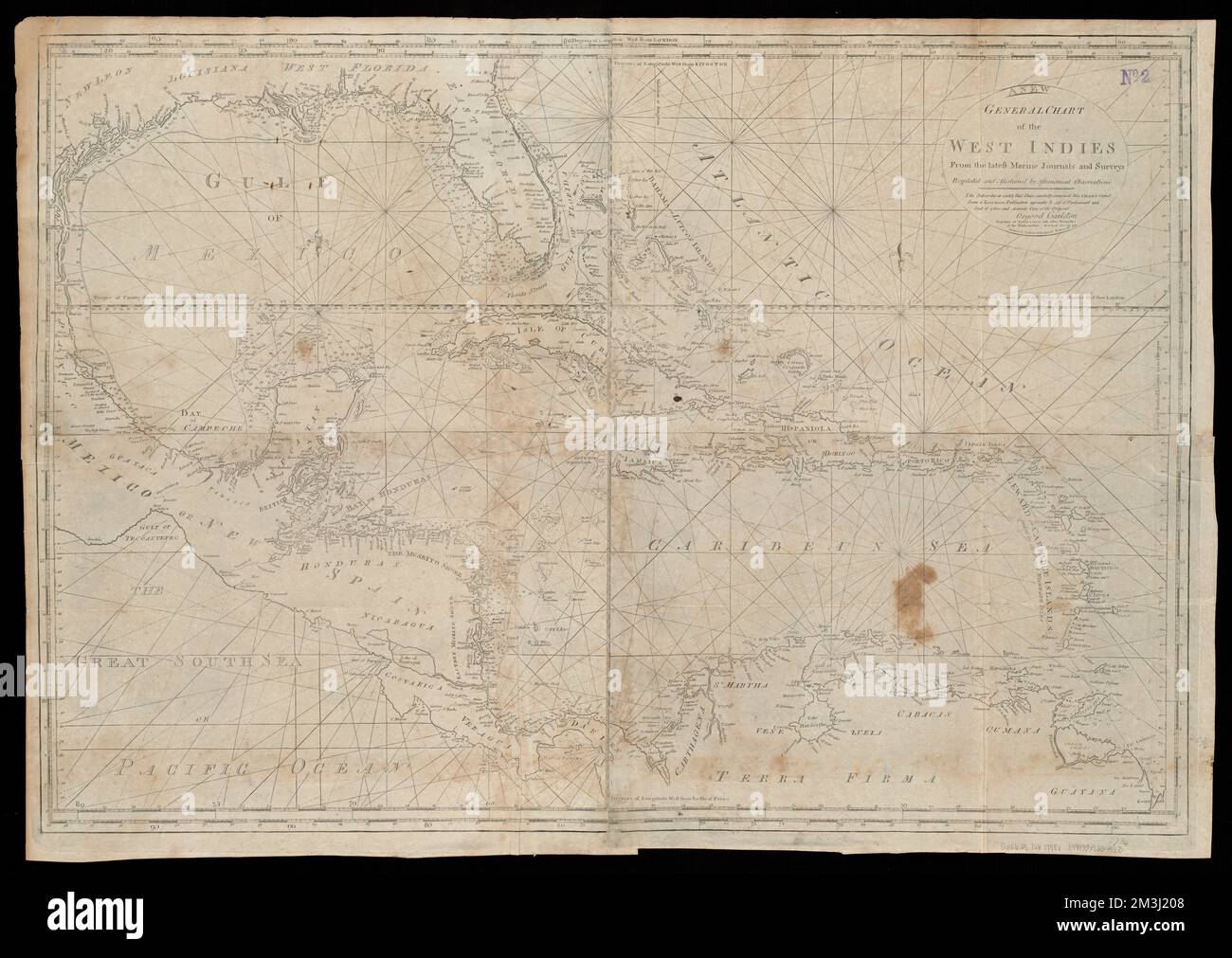 A new general chart of the West Indies from the latest marine journals ...