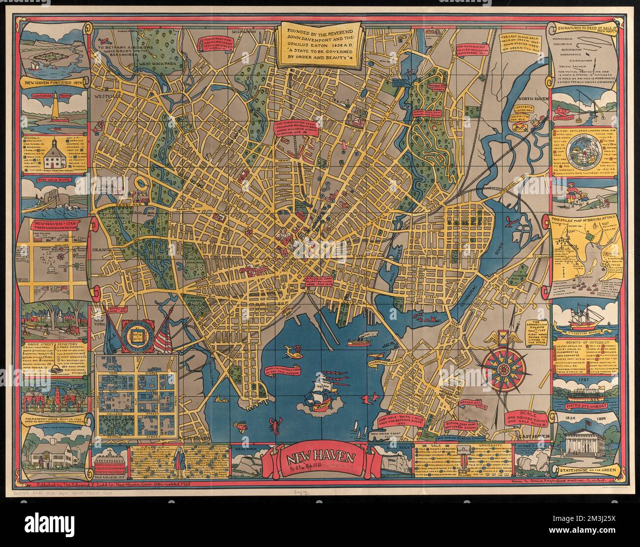 New Haven , New Haven Conn., Maps, New Haven Conn., History, Maps ...