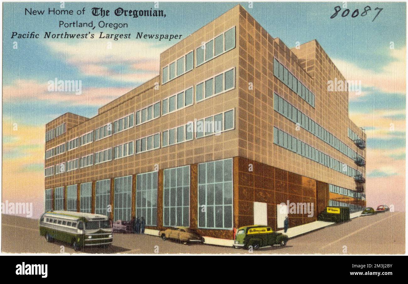 New home of The Oregonian, Portland, Oregon, Pacific Northwest's ...