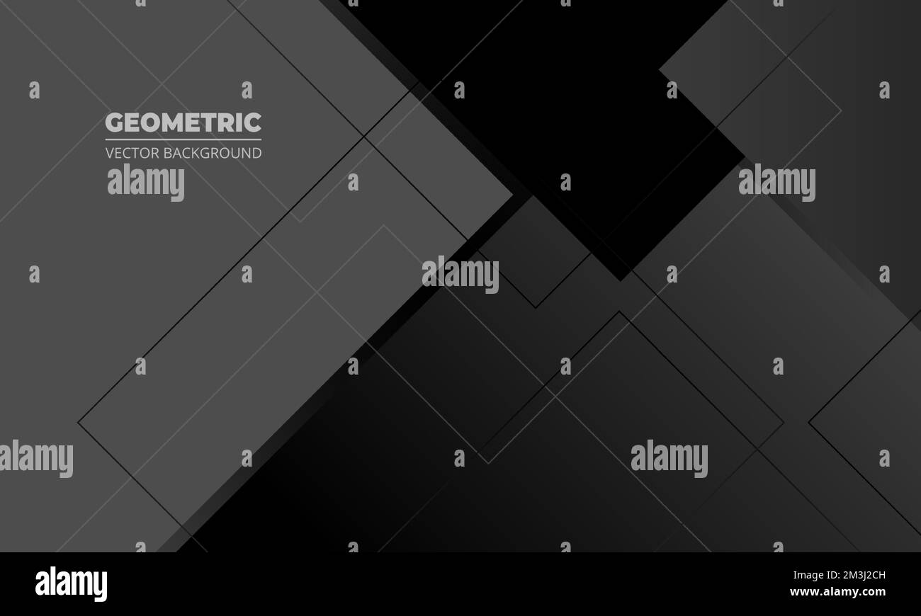 Dar grey business elegance abstract geometric vector background ...