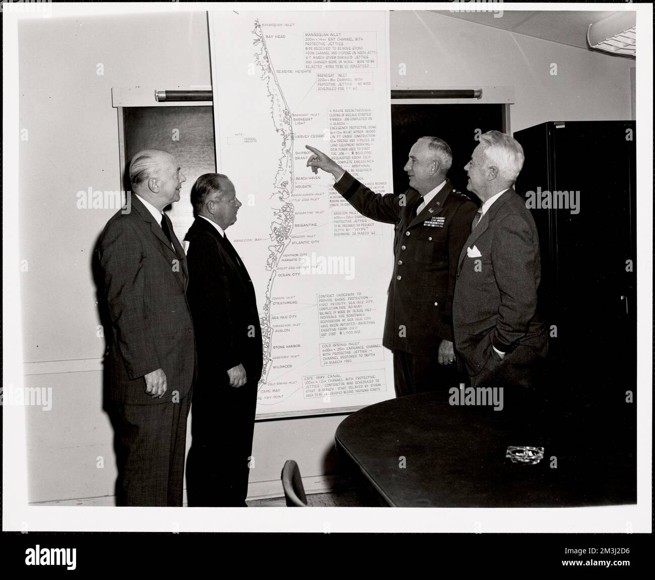 New Jersey [1962] , Maps, Civil defense. Records of the Office of Civil ...