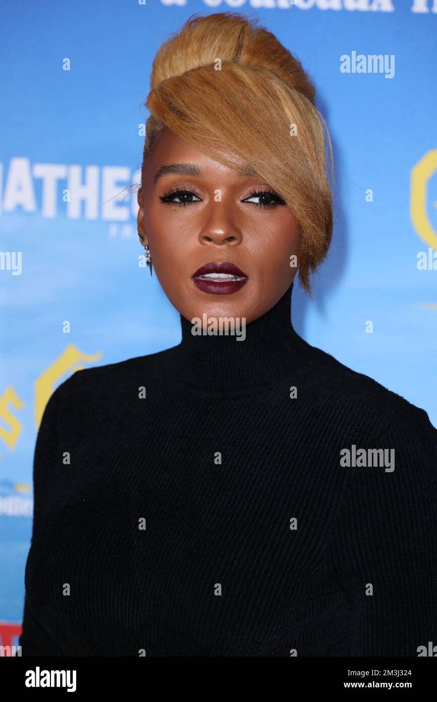 Paris, France. 15th Dec, 2022. Janelle Monae attend the « Glass Onion ...
