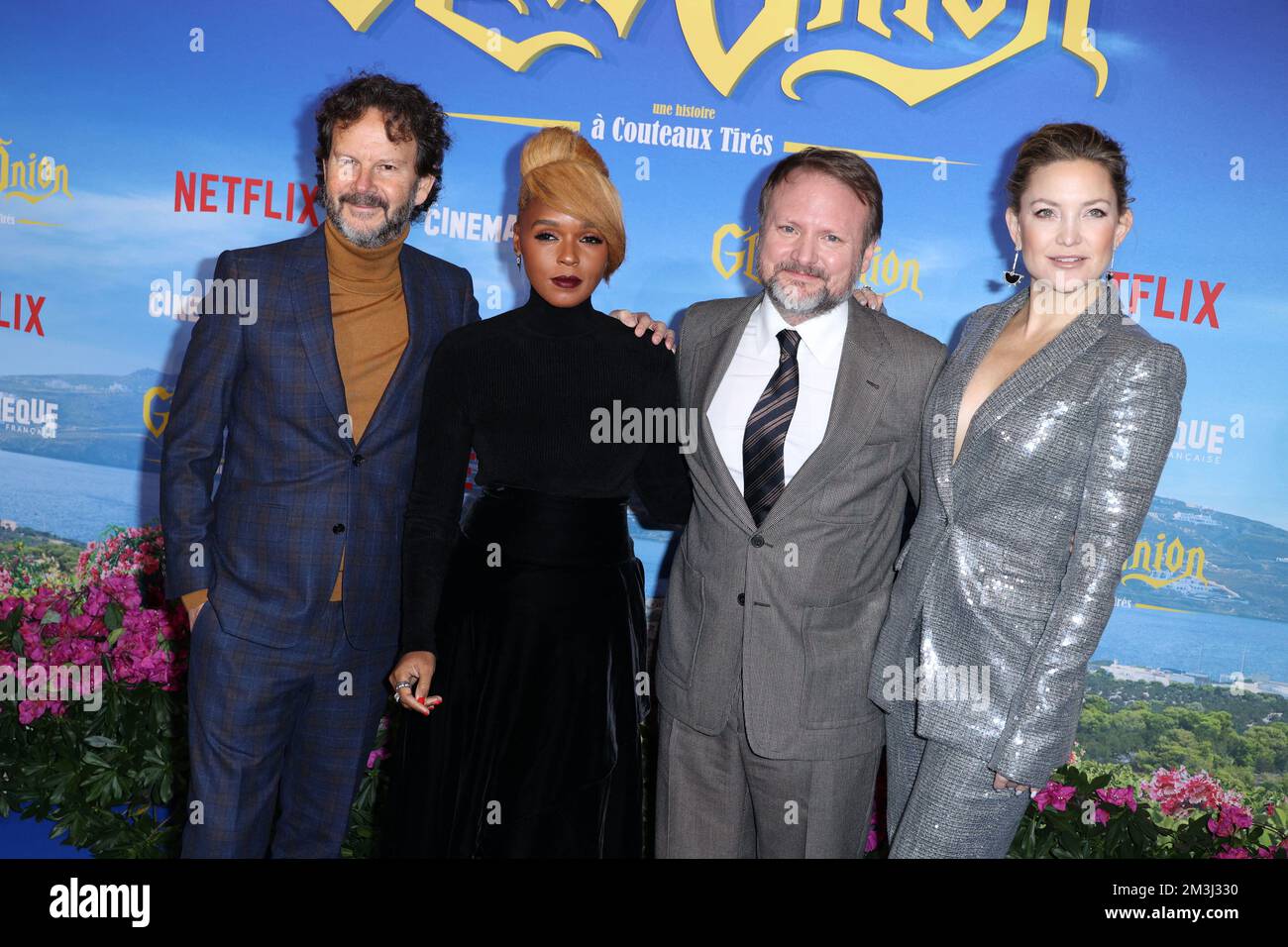 Paris, France. 15th Dec, 2022. Ram Bergman, Janelle Monae, Kate Hudson ...