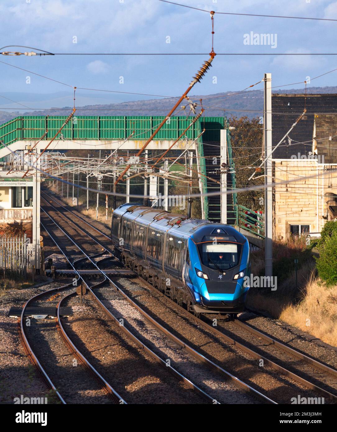 First Transpennine Express CAF class 397 Nova 2 electric train on the ...