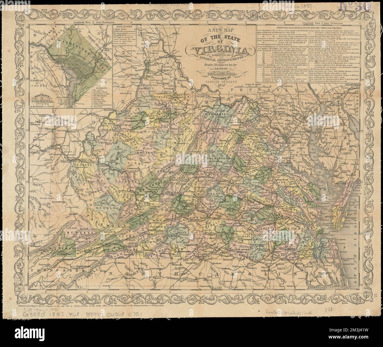 A new map of the state of Virginia : exhibiting its internal ...