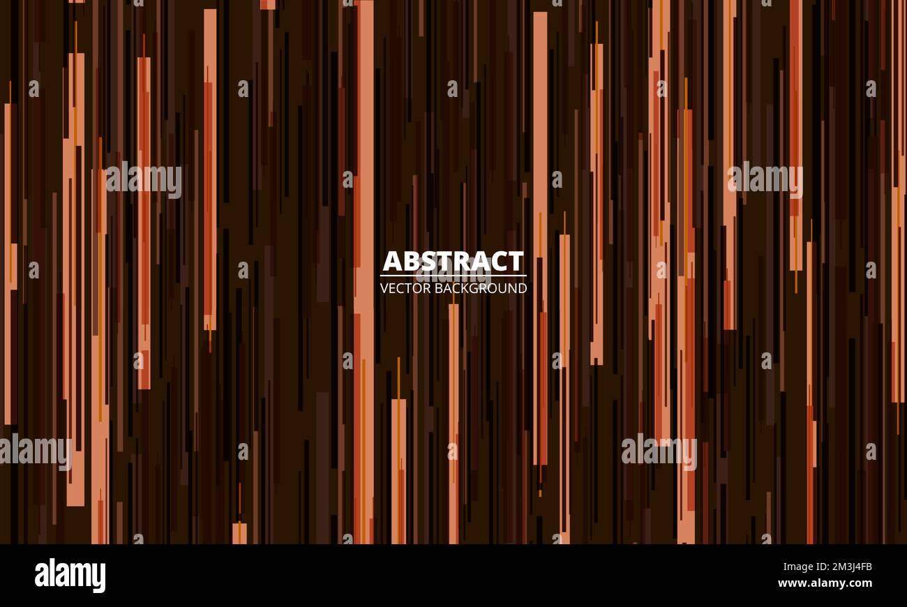 Dark tech modern abstract background with colored stripes. Vector ...