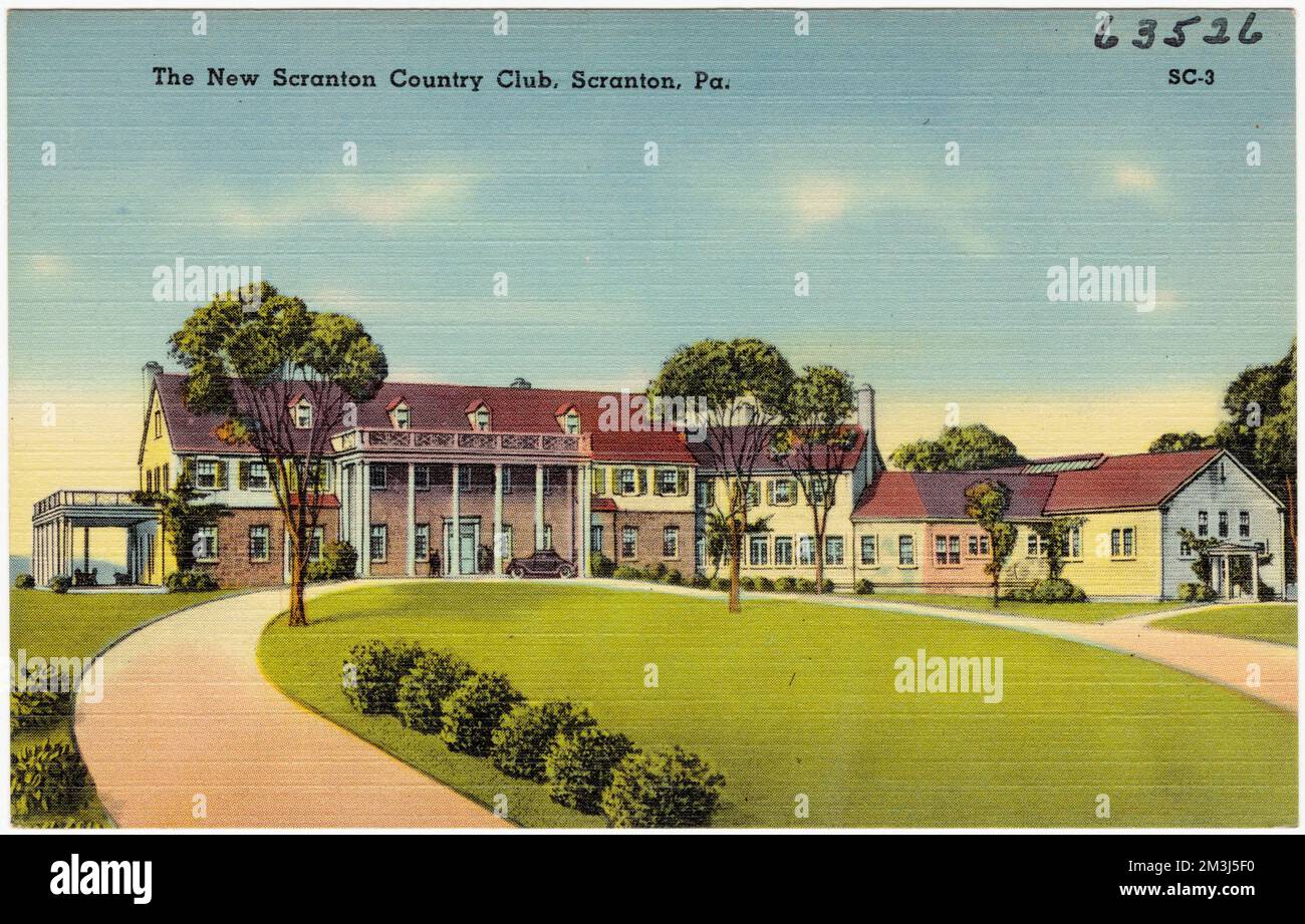 The new Scranton Country Club, Scranton, Pa. , Organizations ...