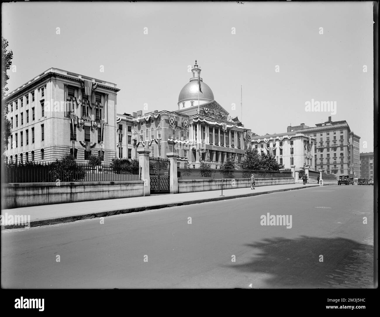 New State House, taken from Beacon Street , Capitols, Massachusetts ...