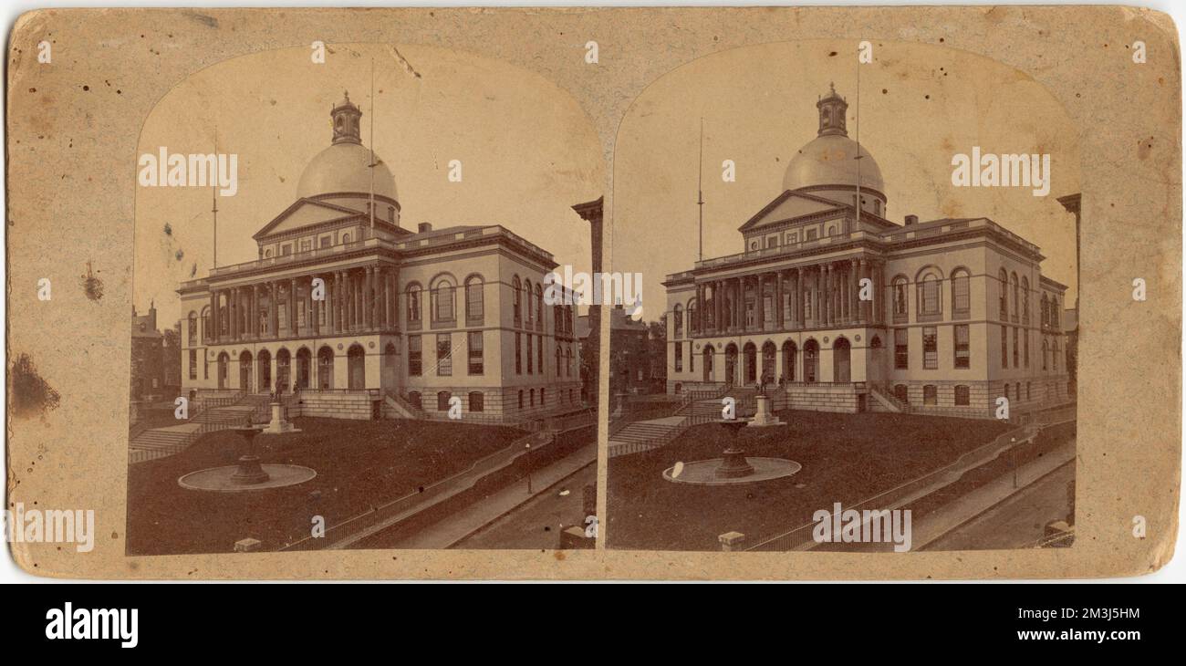 New State House , Capitols, Massachusetts State House Boston, Mass ...