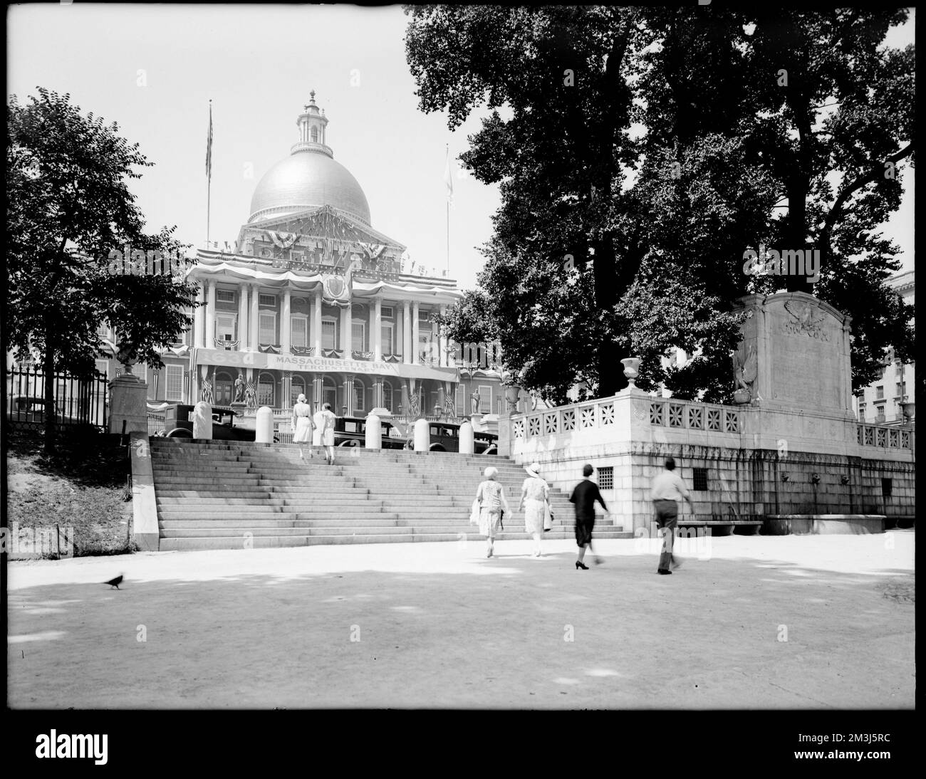 New State House, taken from Boston Common , Capitols, Massachusetts ...