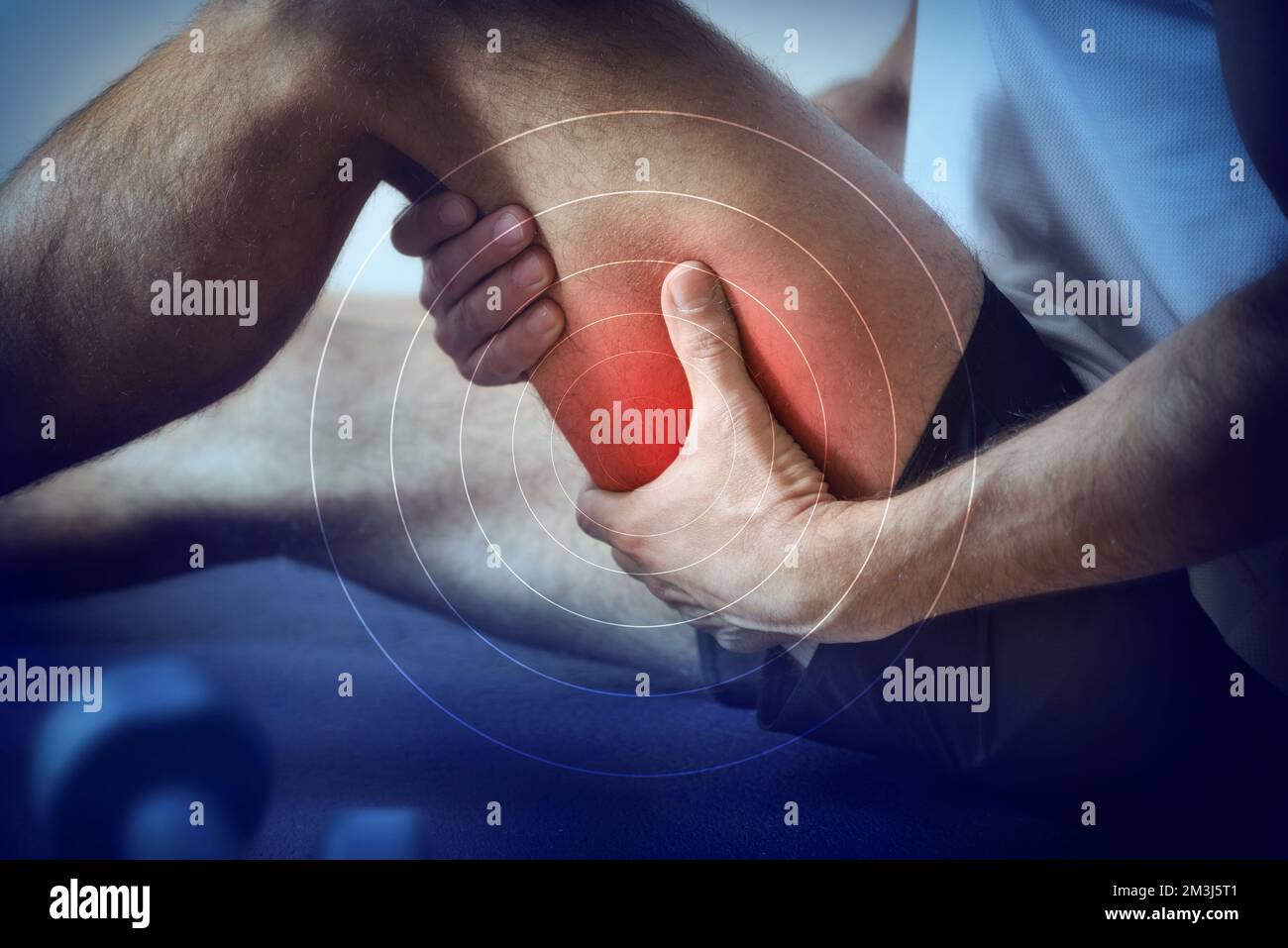 Abductor man exercise hi-res stock photography and images - Alamy