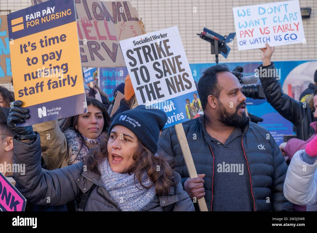 Supporting rcn strike hi-res stock photography and images - Alamy